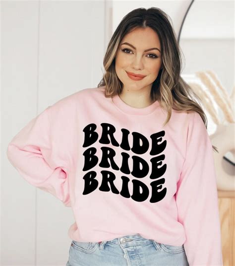 Bride Svg Bride Stacked Svg Bride Babe Svg Cut File Wavy Letters