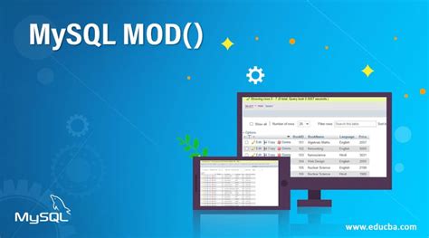 mysql mod syntax examples to implement mysql mod