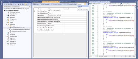 workaround for client side blazor localization with resx