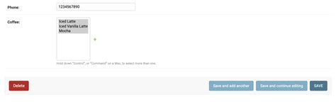 python django custom user with array of another model
