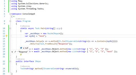 [solved] using predicate in mock it is c