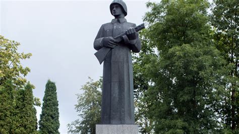 Soviet Monuments Become Latest Target Of Backlash Against War In