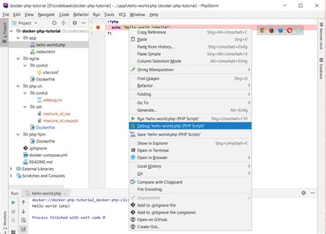 how to setup phpstorm with xdebug on docker [tutorial part