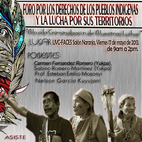 Foro Por Los Derechos De Los Pueblos Indígenas Y La Lucha Por Sus