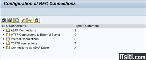 create abap rfc connection