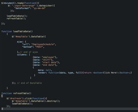 java add custom button to last column in every row in