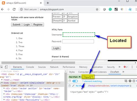 selenium locators relative xpath expression part 2 qafox