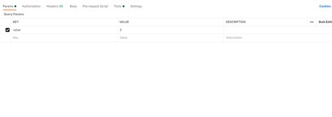 postman how to get the parameters and values passed query params