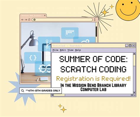 summer of code scratch coding fort bend county libraries