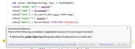 java how to add a double type in kotlin hashmap stack