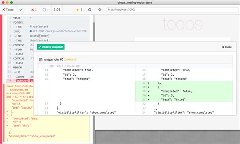 testing redux store