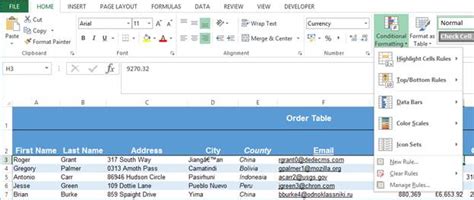 highlight rows that meet a certain condition in excel