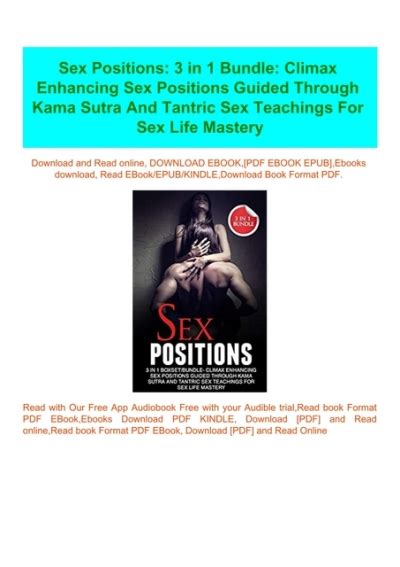 Read Pdf Sex Positions 3 In 1 Bundle Climax Enhancing Sex Positions
