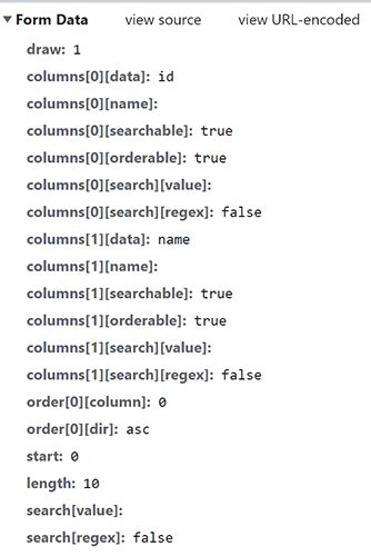 searchpanes server side issue with python flask — datatables forums