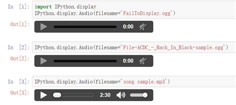 python ipython display audio cannot correctly handle