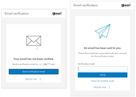 verifying your email address in arcgis online