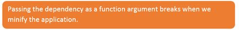 different ways of injecting dependency in an angularjs application