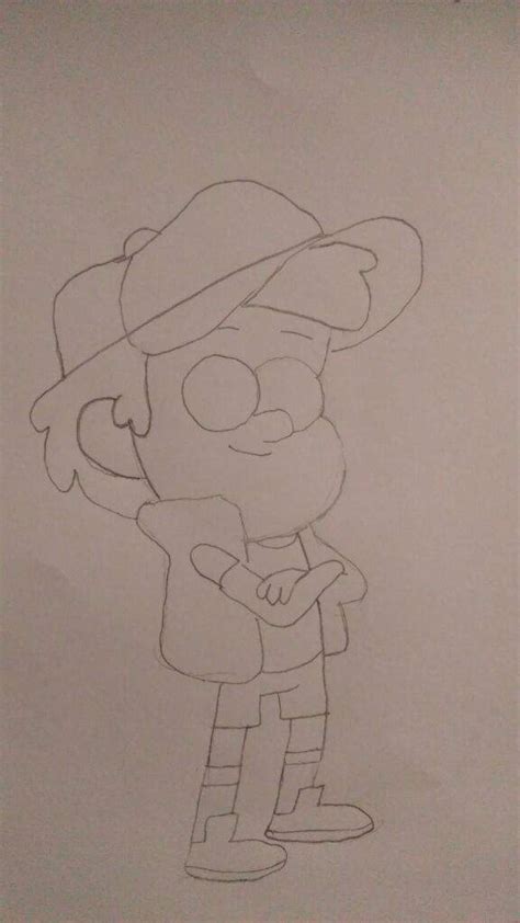 Como Dibujar A Dipper Pines Gravity Falls Amino •español• Amino