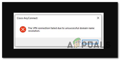 Fix Vpn Connection Failed Due To Unsuccessful Domain Name Resolution