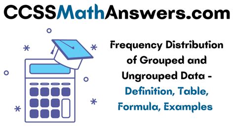 frequency distribution of ungrouped and grouped data definition