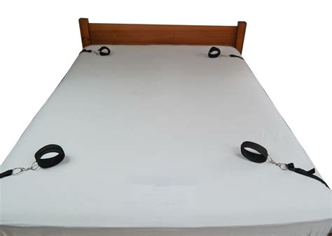 Lovetwoo Under Bed Restraint Kit Bondage Straps And Cuffs System To Fit