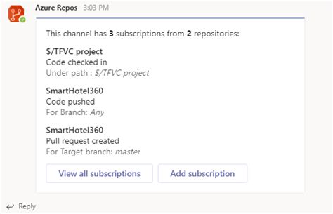 azure repos con microsoft teams azure repos microsoft learn