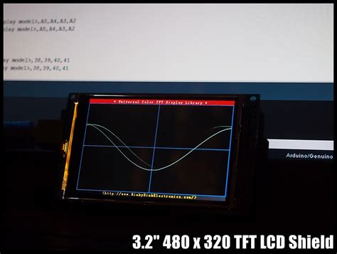 arduino er 3 2 480 x 320 tft lcd shield install utft