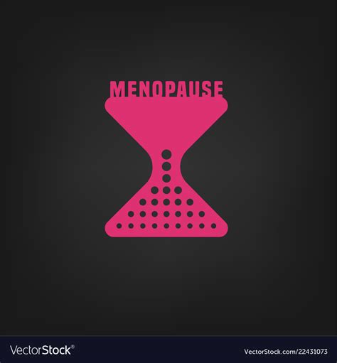 Menopause Icon Image Royalty Free Vector Image