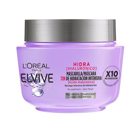 Elvive Hidra HialurÓnico Mascarilla 72h Hidratación Loréal París