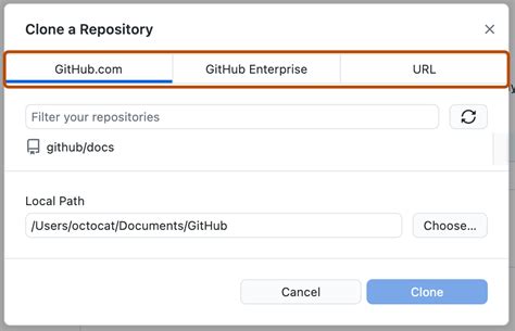 fork a repo github docs