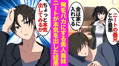 【漫画】28歳引きこもりニートの俺に親の再婚で義妹ができた。「協力してあげるから外にでよう！」→そんな時、突然彼女の内定が取り消されたので、俺