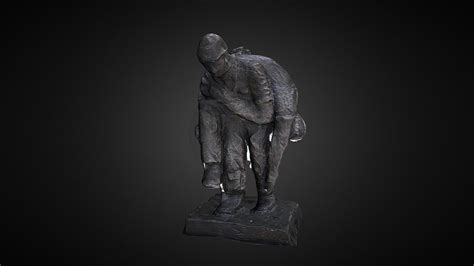 Solider Statue 3d Model By Manberdoron [355813f] Sketchfab
