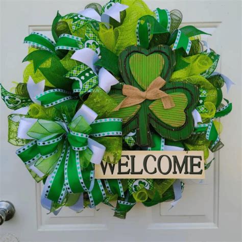 31 Must See St Patricks Day Wreath Ideas For Front Door I Luve It