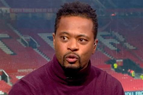 Red Suited Patrice Evra In On Pitch Spat With Manchester City Staff