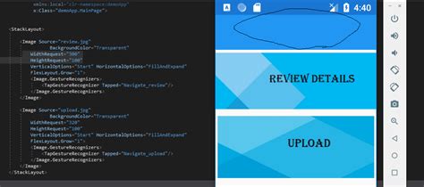 c remove extra space in xamarin forms layout stack overflow