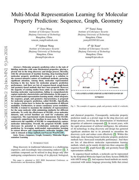Multi Modal Representation Learning For Molecular Property Prediction