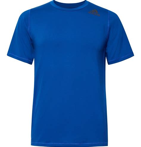 Adidas Sport Alphaskin Techfit Climalite T Shirt Blue Adidas