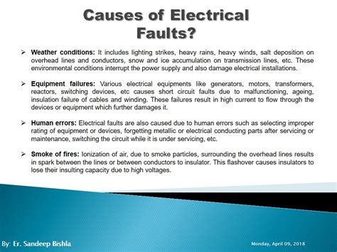 Causes Of Electrical Faults Bishlas Insight