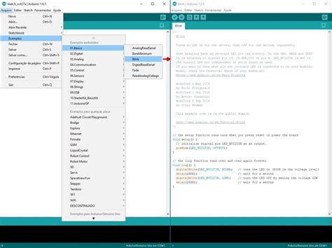 programação arduino com programa ide arduino blog usinainfo