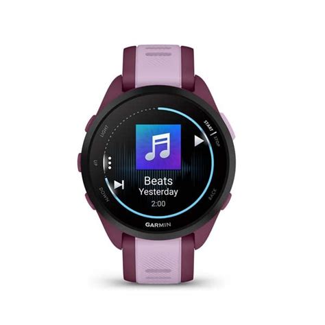 Forerunner 165 Music Gps Marathon Smartwatch For Runner Berry