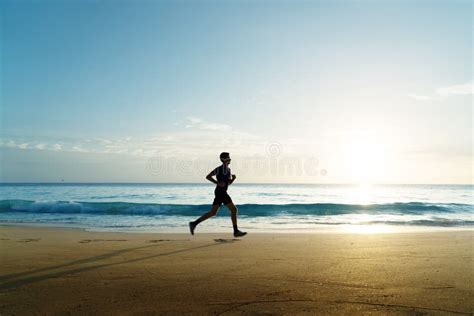 Beach In Sunset Time On Mahe Island In Seychelles Stock Image Image