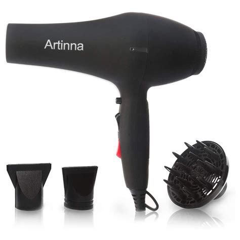A632 Artinna Hair Dryer 2100w Lightweight Hairdryer With Diffuser