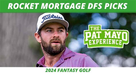 2024 Rocket Mortgage Classic Draftkings Picks Lineups Bets One