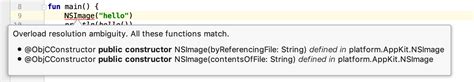 interoperability with swift objective c overload resolution ambiguity