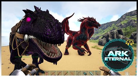 İnfernal Giga Ve İndominus Dragon Ark Survival Evolved B22 [modlu