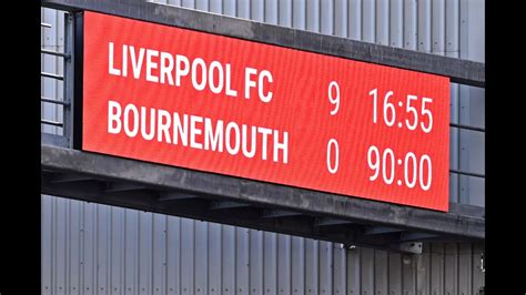 Liverpool Vs Bournemouth 9 0 Extended Highlights And All Goals 2022 Hd