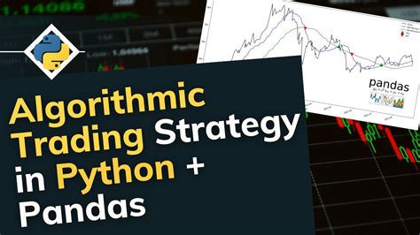 algorithmic trading strategy with python and pandas trading on moving