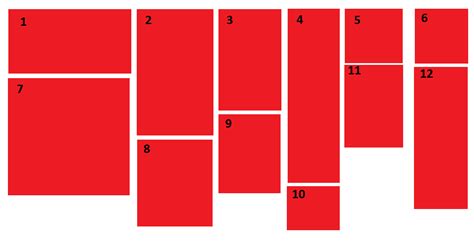 html listing elements without any vertical whitespace on wrap stack