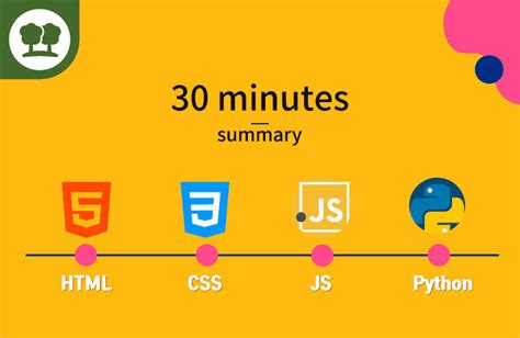 인프런 html css js python 30분 요약강좌