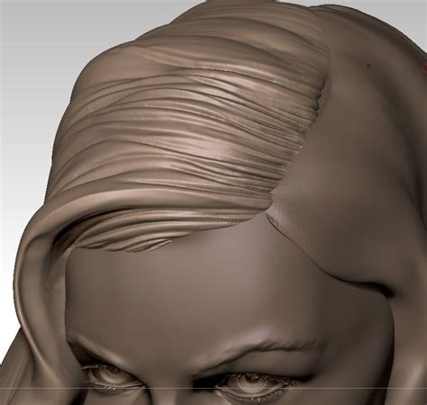 An Image Of A Womans Head With Hair Blowing In The Wind
